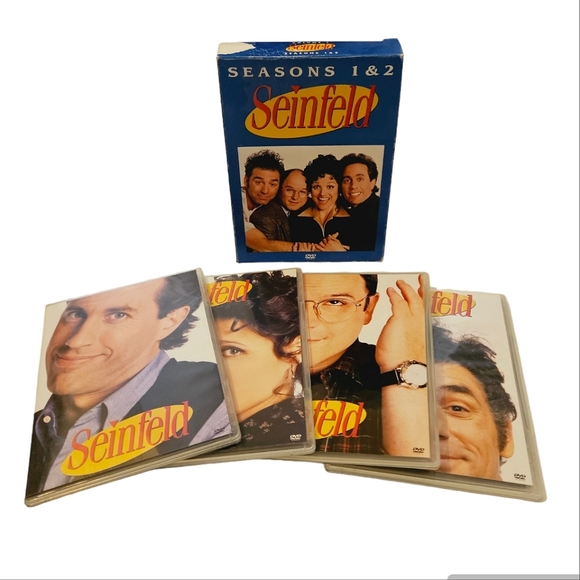 Paramount | Media | Seinfeld Volume Seasons 1 2 1992 Box Set Jerry ...